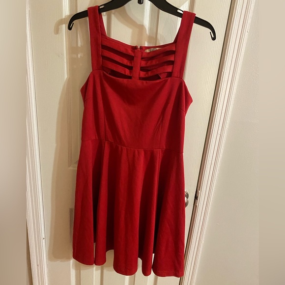 BB Dakota | Dresses | Medium Bb Dakota Red Dress | Poshmark